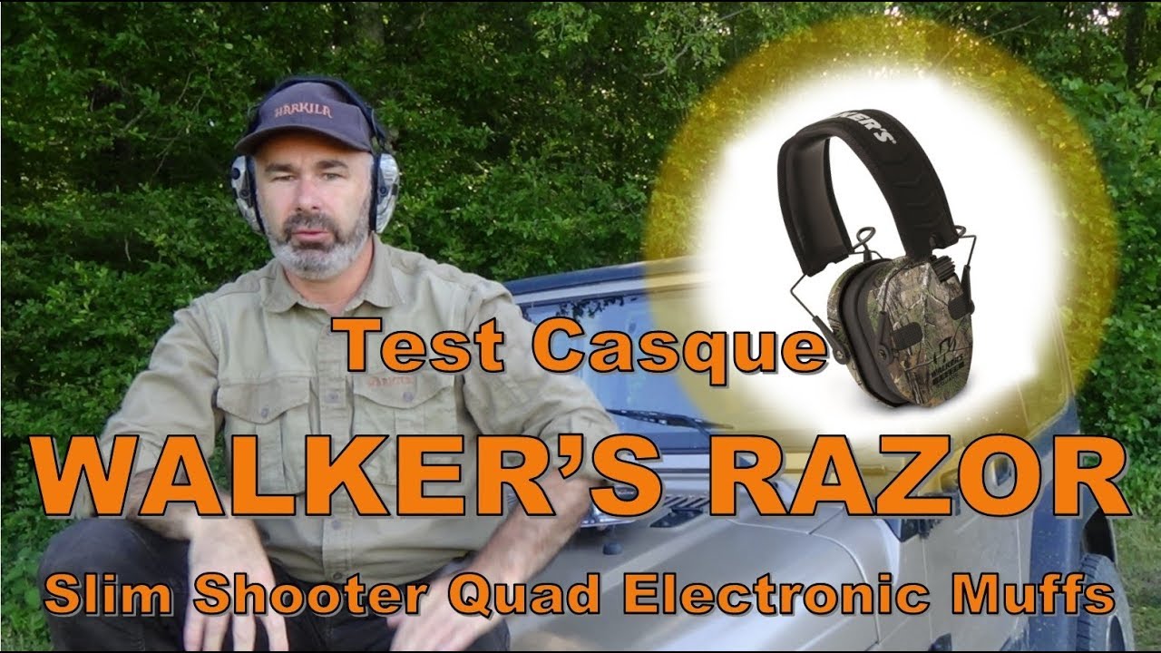 Test Casque WALKER'S RAZOR - YouTube