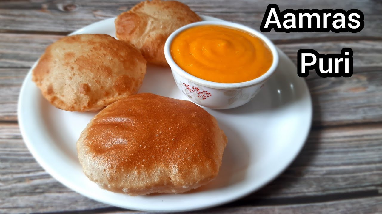 తెలంగాణ స్పెషల్ మామిడి పండు పానకం పూరి | Aamras Recipe | Aamras ...