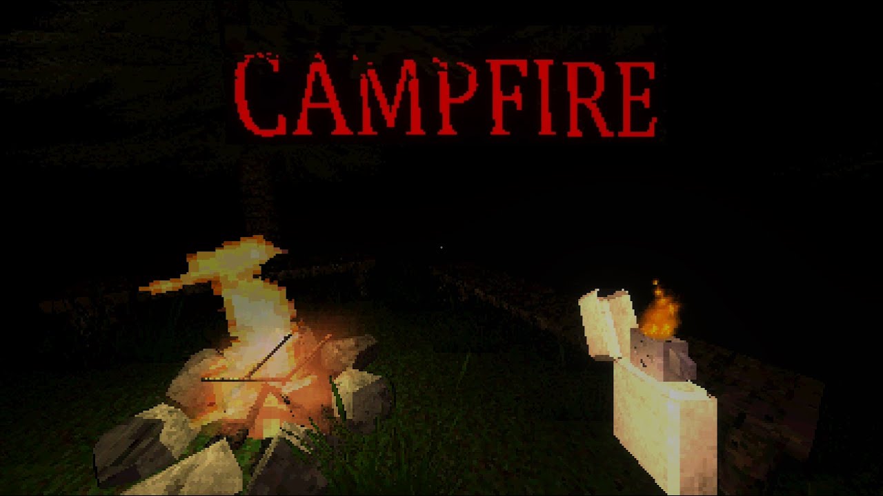Campfire (horror game about sustaining the campfire) - YouTube