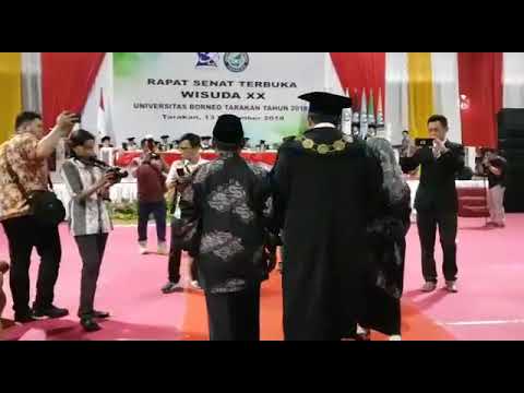 Penyerahan santunan dan ijazah alm. Enggar S.Pd FKIP UBT - YouTube