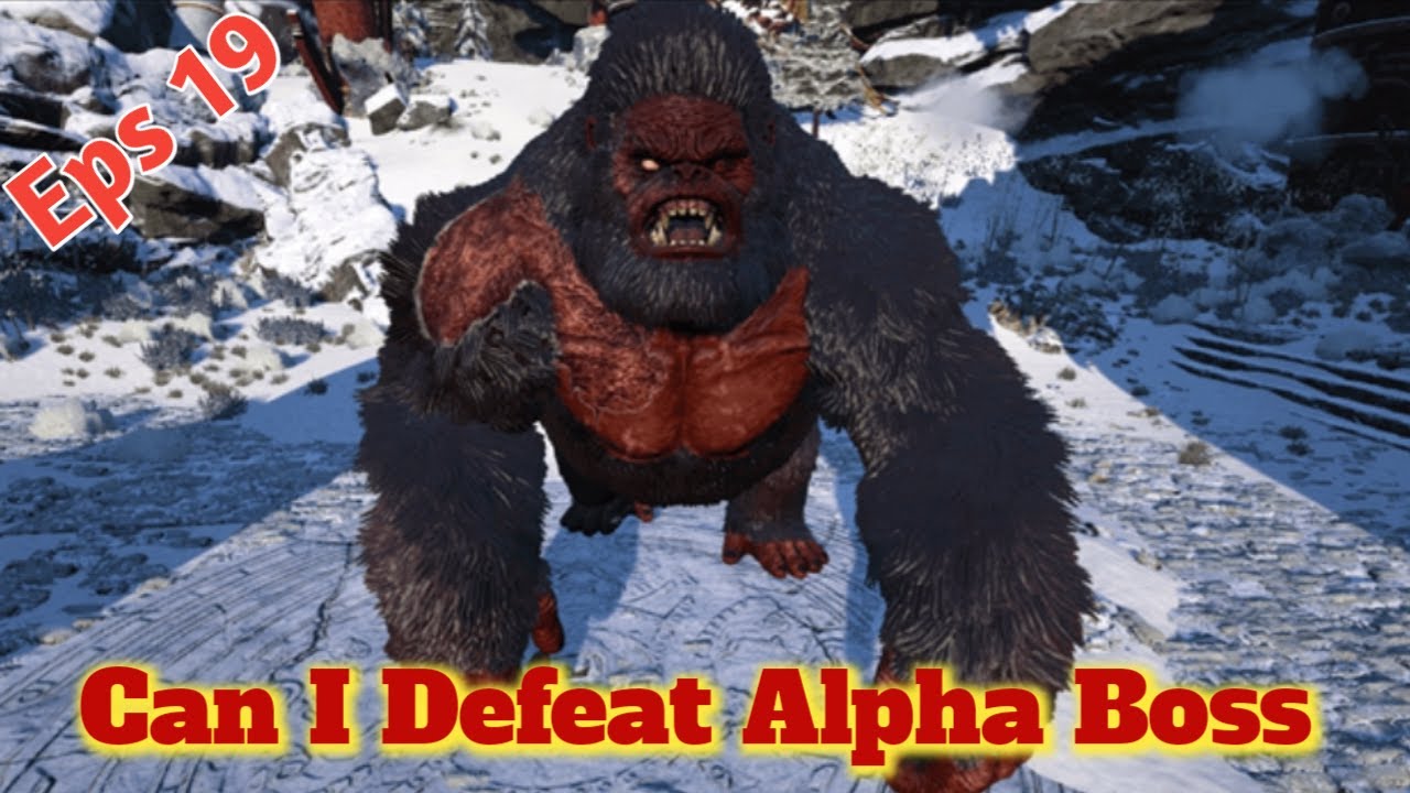 Can I Defeat Megapithecus Alpha Boss Fight Eps 19 / #ark #arkmobile # ...