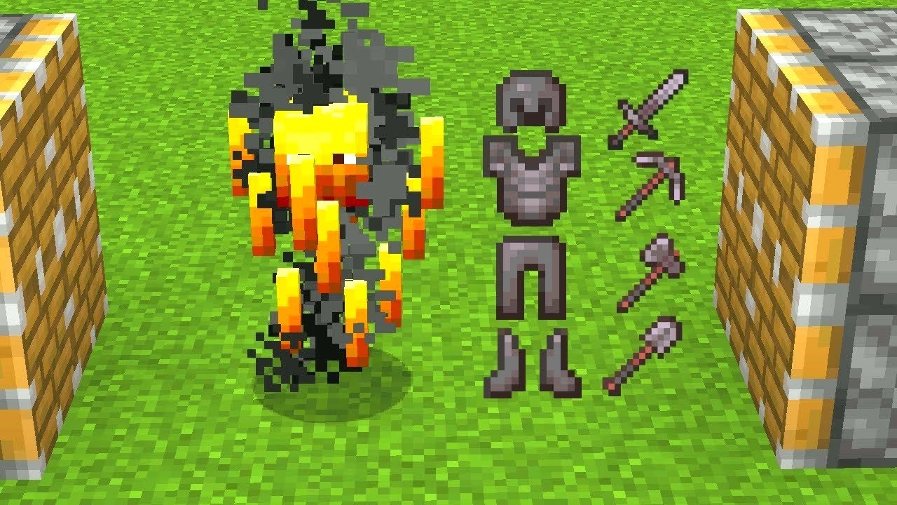blaze + all netherite armor = ??? - YouTube