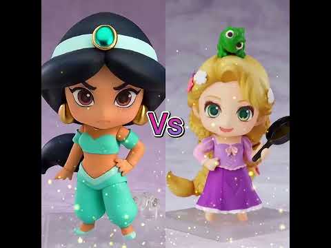 Jasmine v/s rapunzel #shorts