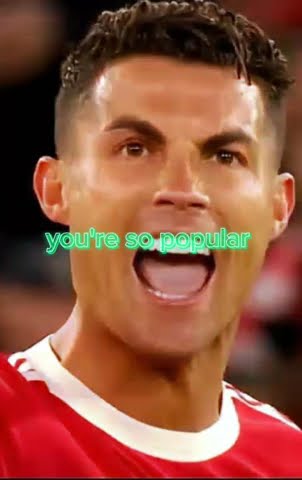 you're so pretty,you're so popular,be loyal to yourlsef. #cr7 - YouTube