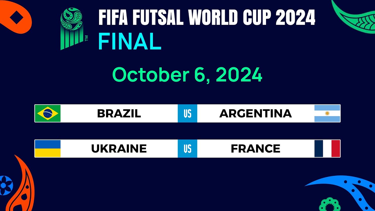 Final & third place match: Match Results | FIFA Futsal World Cup 2024 ...
