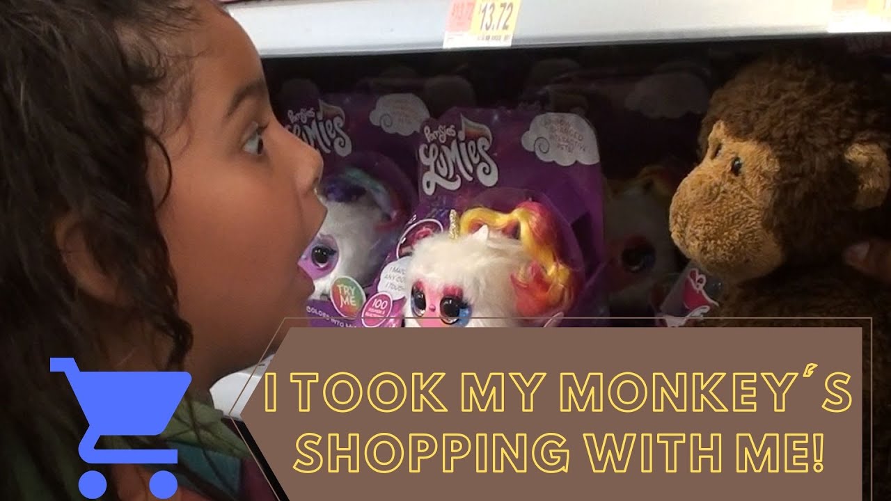 Shopping time with my monkey's! - YouTube