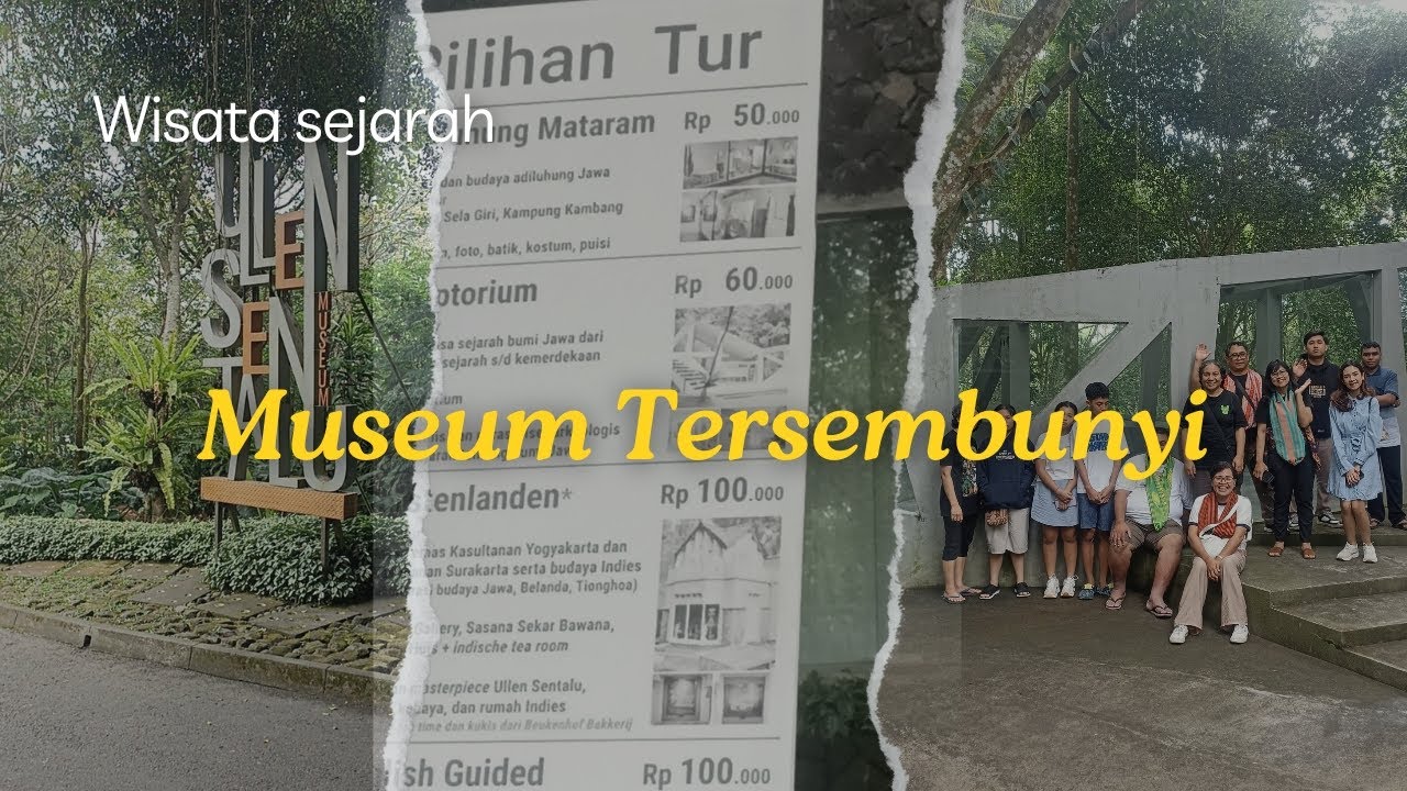 ULLEN SENTALU: MUSEUM DI TENGAH HUTAN! - YouTube