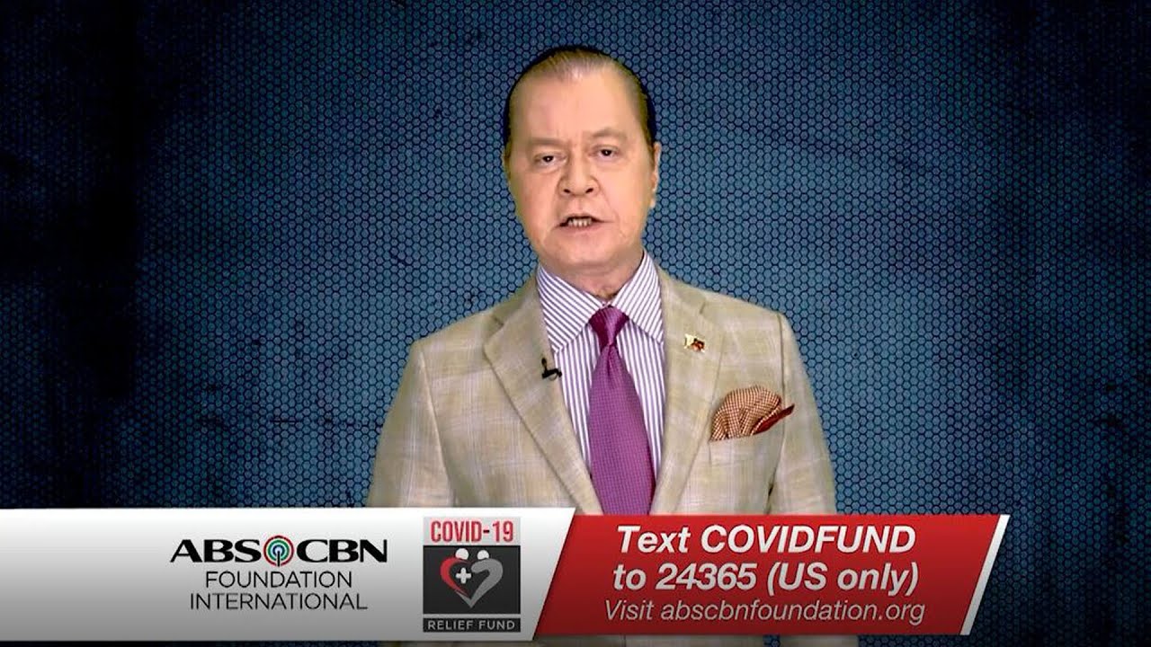 COVID 19 RELIEF FUND: NOLI DE CASTRO - YouTube