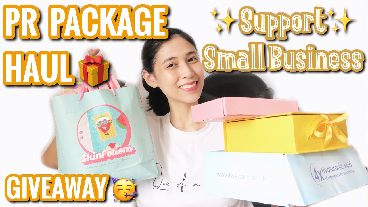 PR PACKAGE HAUL! + GIVEAWAY!!! - YouTube