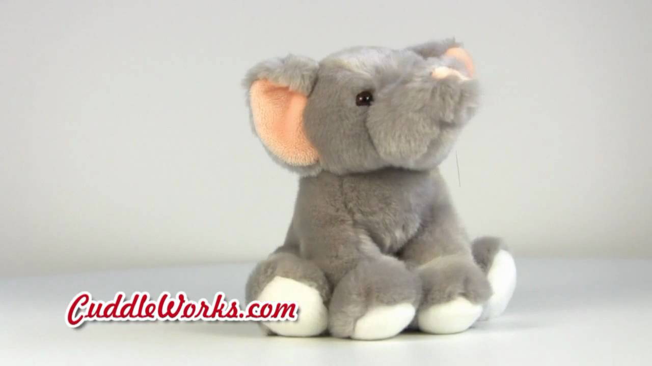 HD GUND Stuffed Animals - Stuffed Elephant at CuddleWorks.com - YouTube