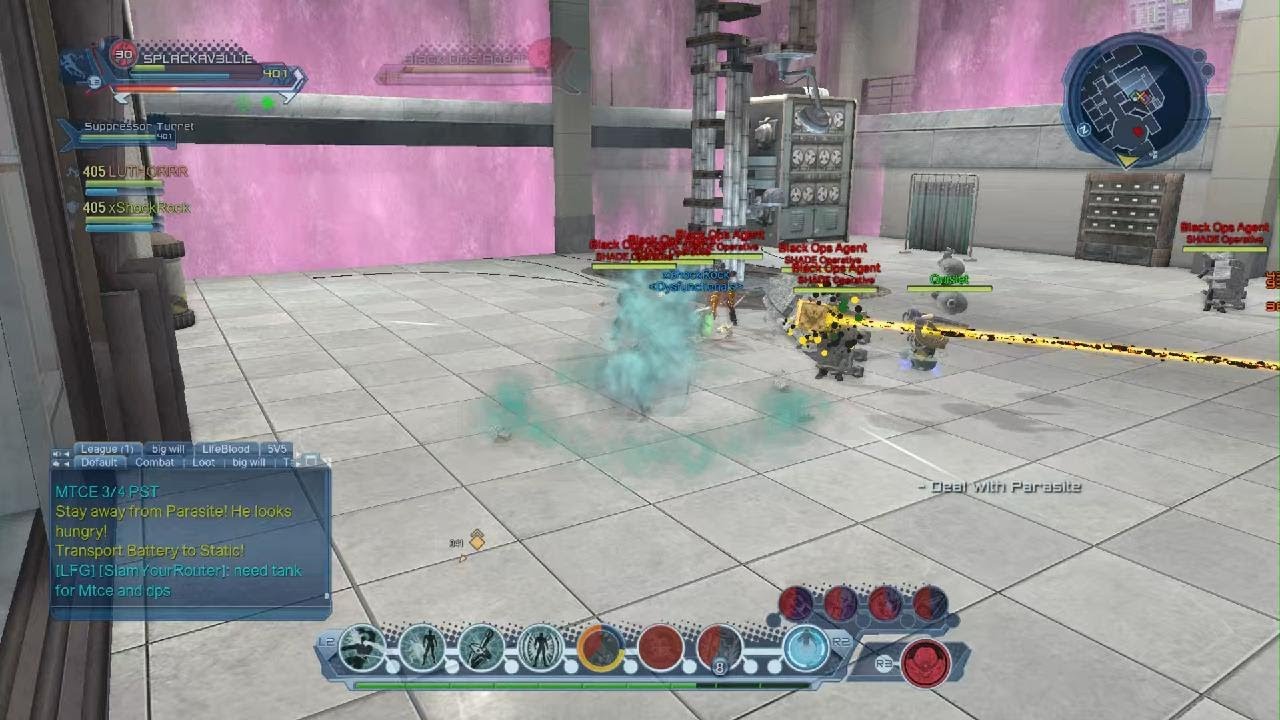 Dcuo GADGETS dps elite alert loadout vs munitions no healer - YouTube