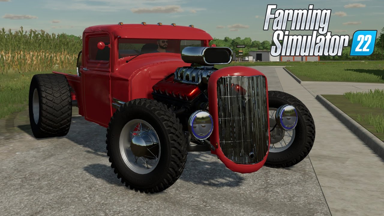 FS22 - EPIC HotRod V8 Blower! - Farming Simulator 2022 American Pick-Up ...