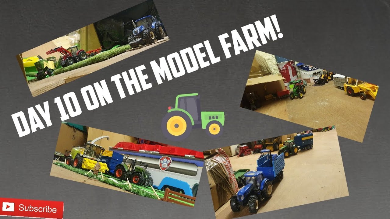 DAY 10 ON THE MODEL FARM Second cut is a go - YouTube