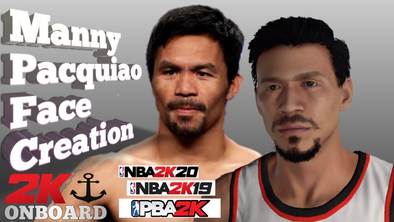 Manny Pacquiao Face Creation - YouTube
