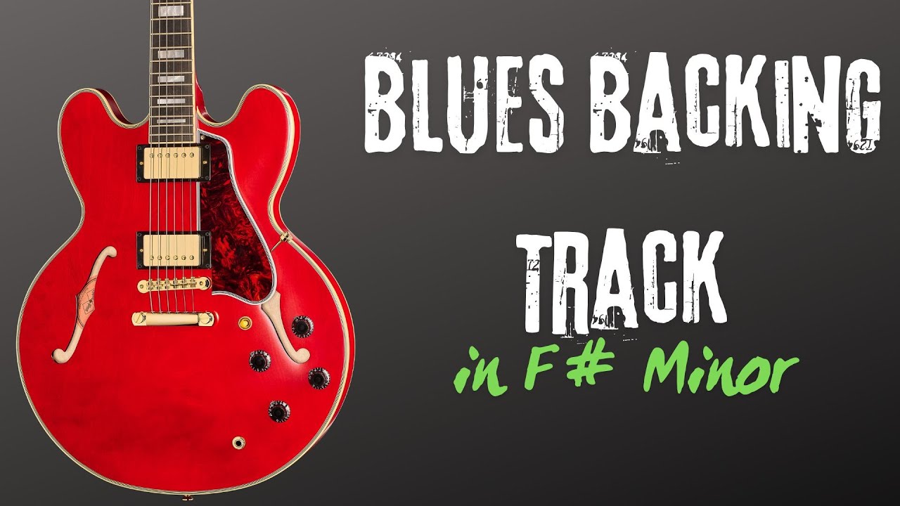 Blues Shuffle Jam in F# Minor | 130 BPM | Backing Track Mania - YouTube