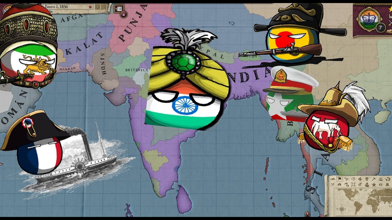 el inicio del Imperio Indio -Victoria 2 India #1 - YouTube