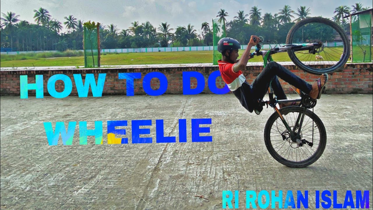 How to do wheelie | কিভাবে সামনের চাকা উঁচু করে সাইকেল চালাবেন | # ...