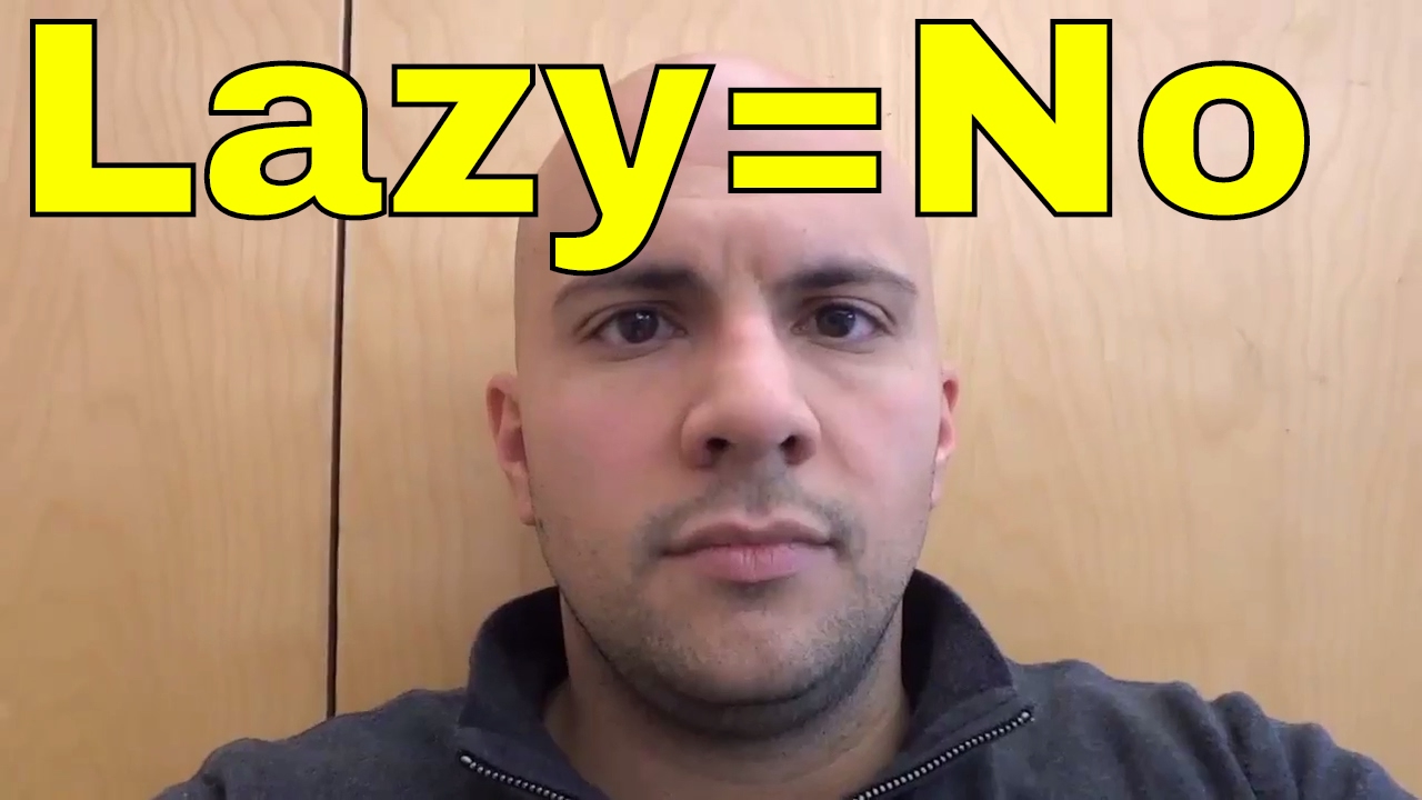 How To Not Be Lazy In 3 SIMPLE Steps - YouTube