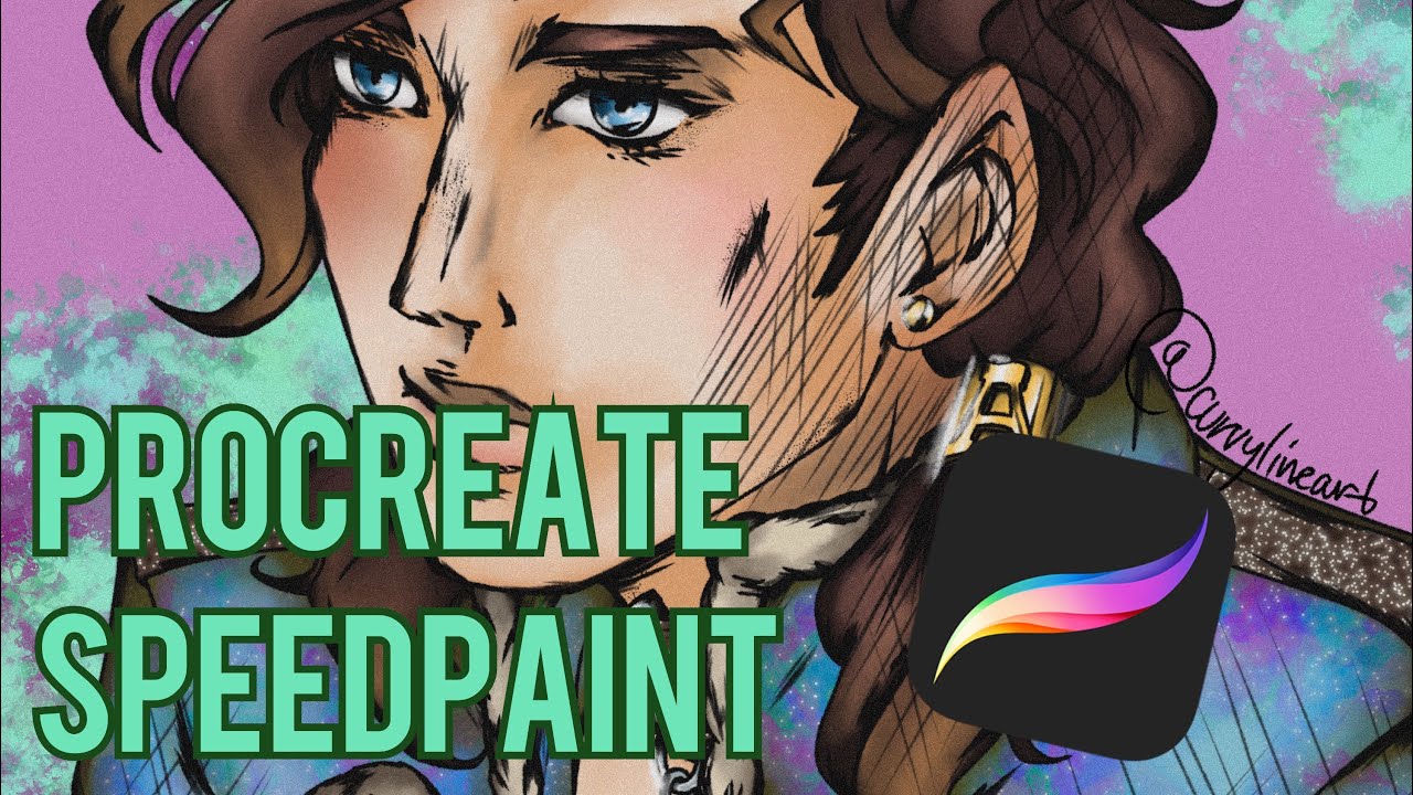 Procreate Speedpaint Tutorial-Draw with Me, ¡Dibujemos! #1 - YouTube