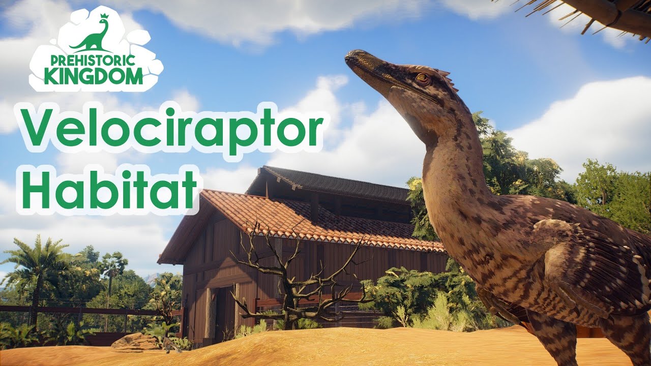 Prehistoric Kingdom Velociraptor Habitat Tour - YouTube