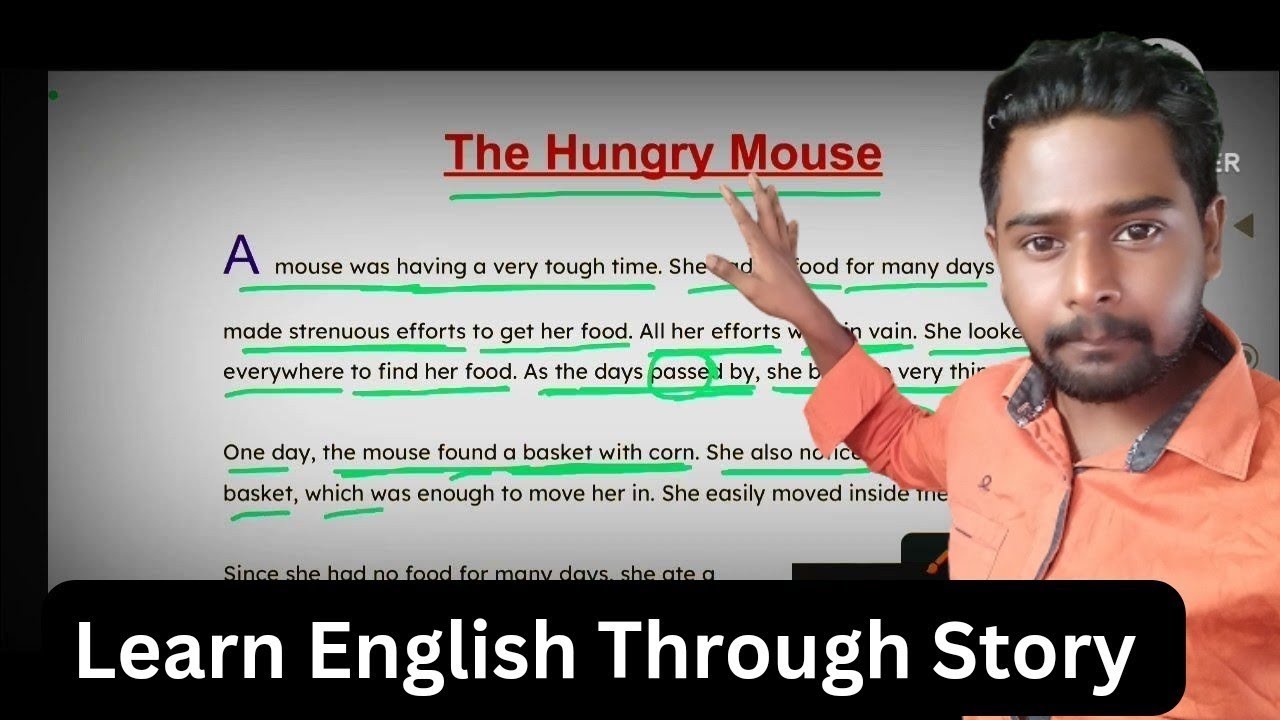 Learn English Through Story। "The Hungry Mouse"। Story Reading # Learn ...