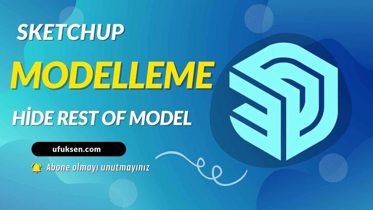 Sketchup Modelleme Hide Rest Of Model YouTube sketchup-modelleme-hide-rest-of-model-youtube
