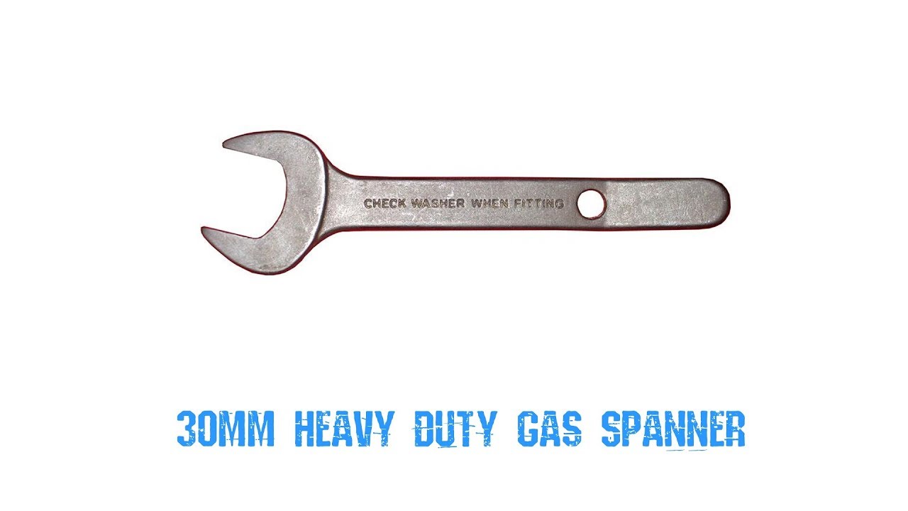 30mm Heavy Duty Gas Spanner - YouTube