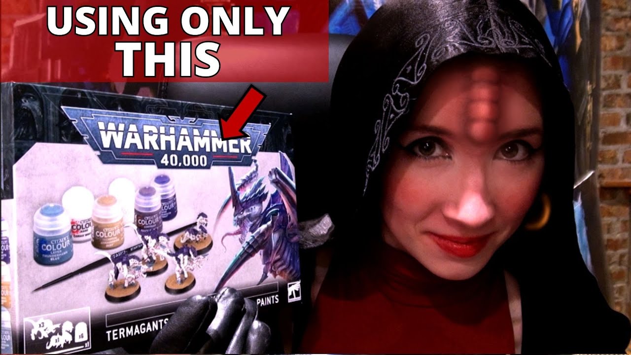 Painting for Beginners! Using ONLY Termagants & Ripper Swarm + Paints ...