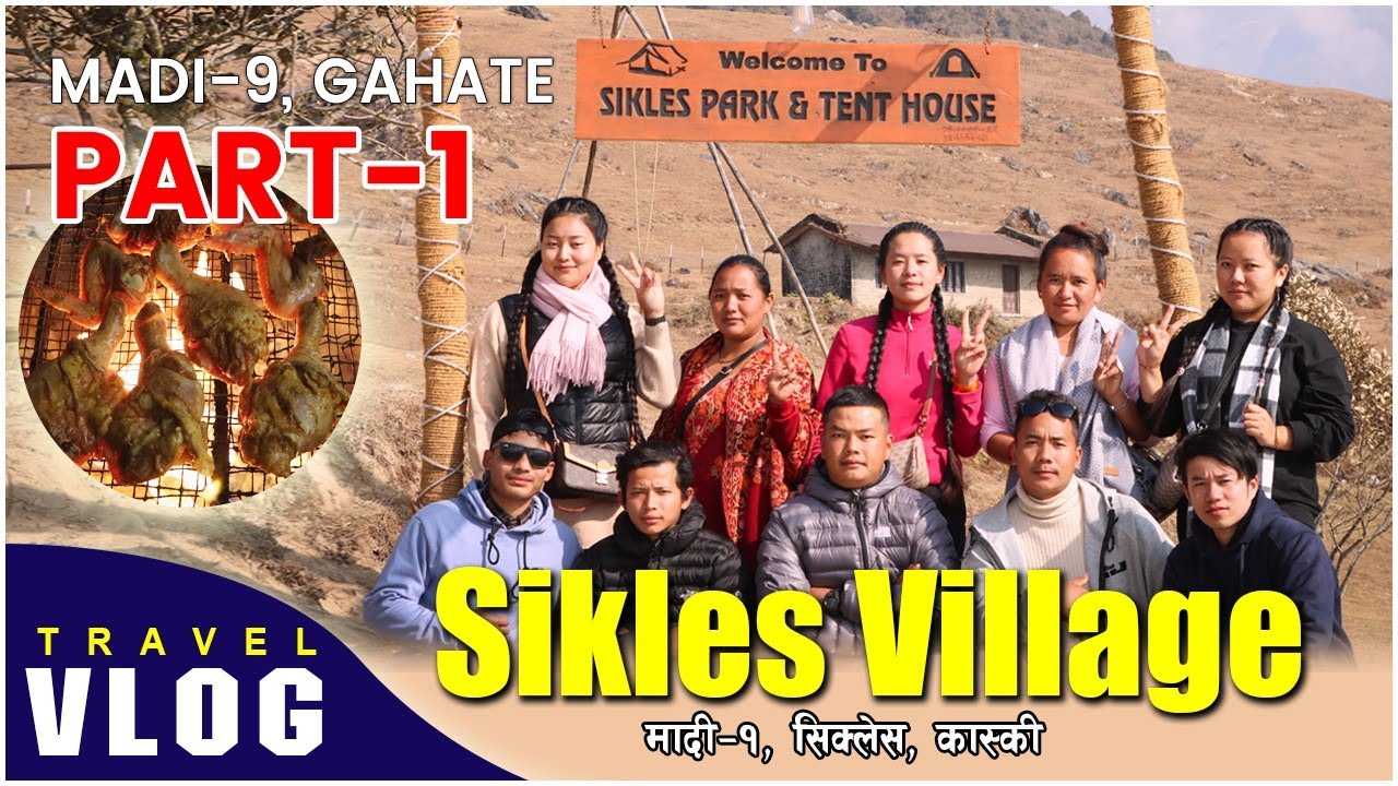 Gurung Village Sikles Vlog | 1 Night Stay | Travel Vlog | Gahate ...