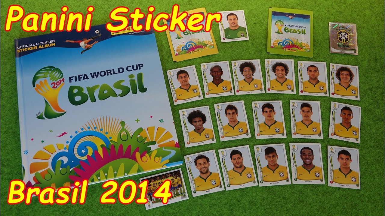 Panini Sticker World Cup Album 2014 Champion WM ´14 in Brasil Lucky Bag ...