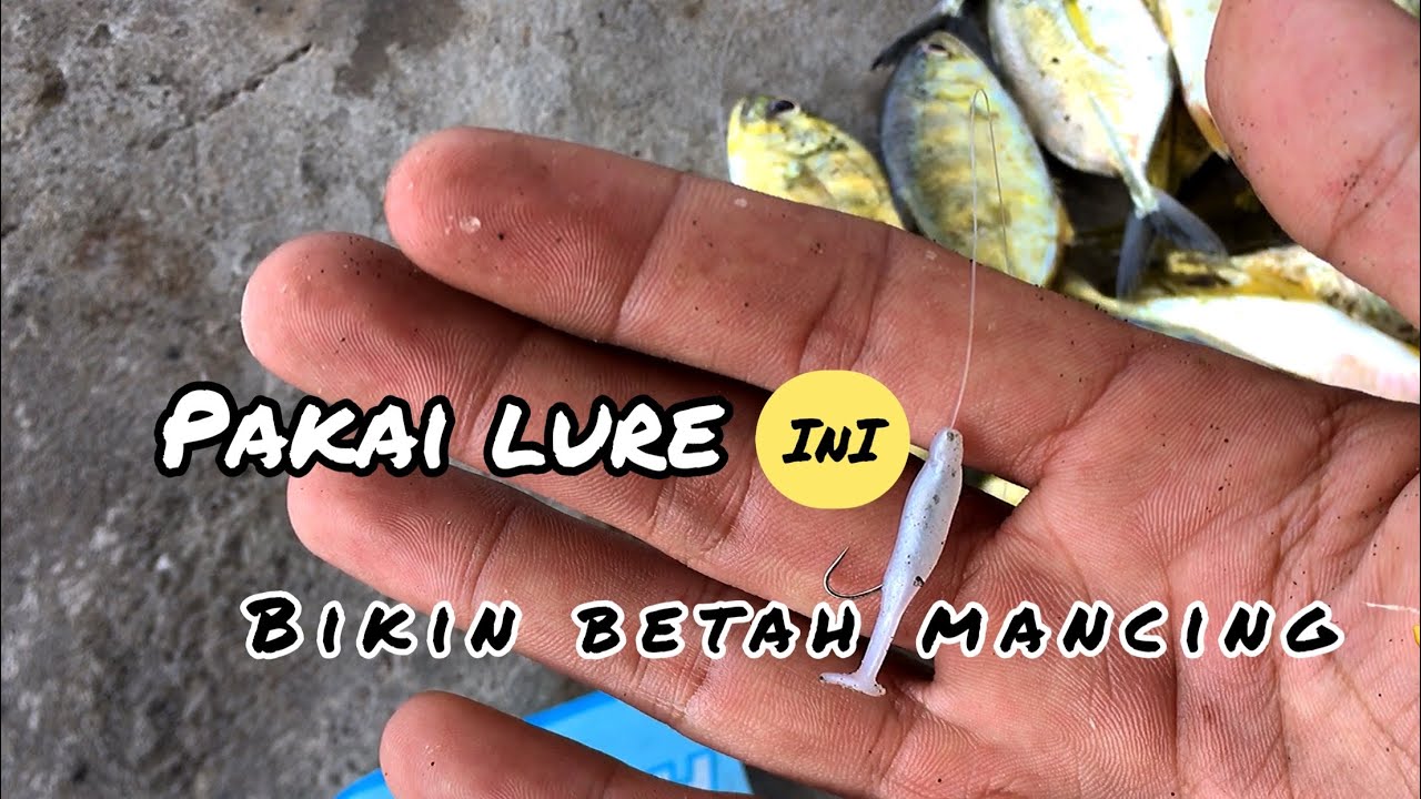 Cara mancing asik pakai umpan mini soflure bikin betah mancing - YouTube