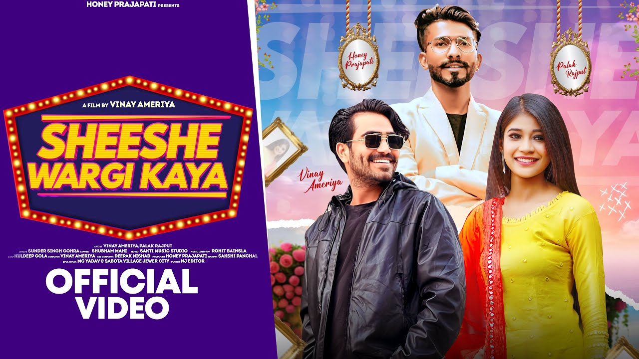 Sheeshe Wargi Kaya | Latest DJ Song 2025 | Vinay Ameriya | Palak Rajput ...
