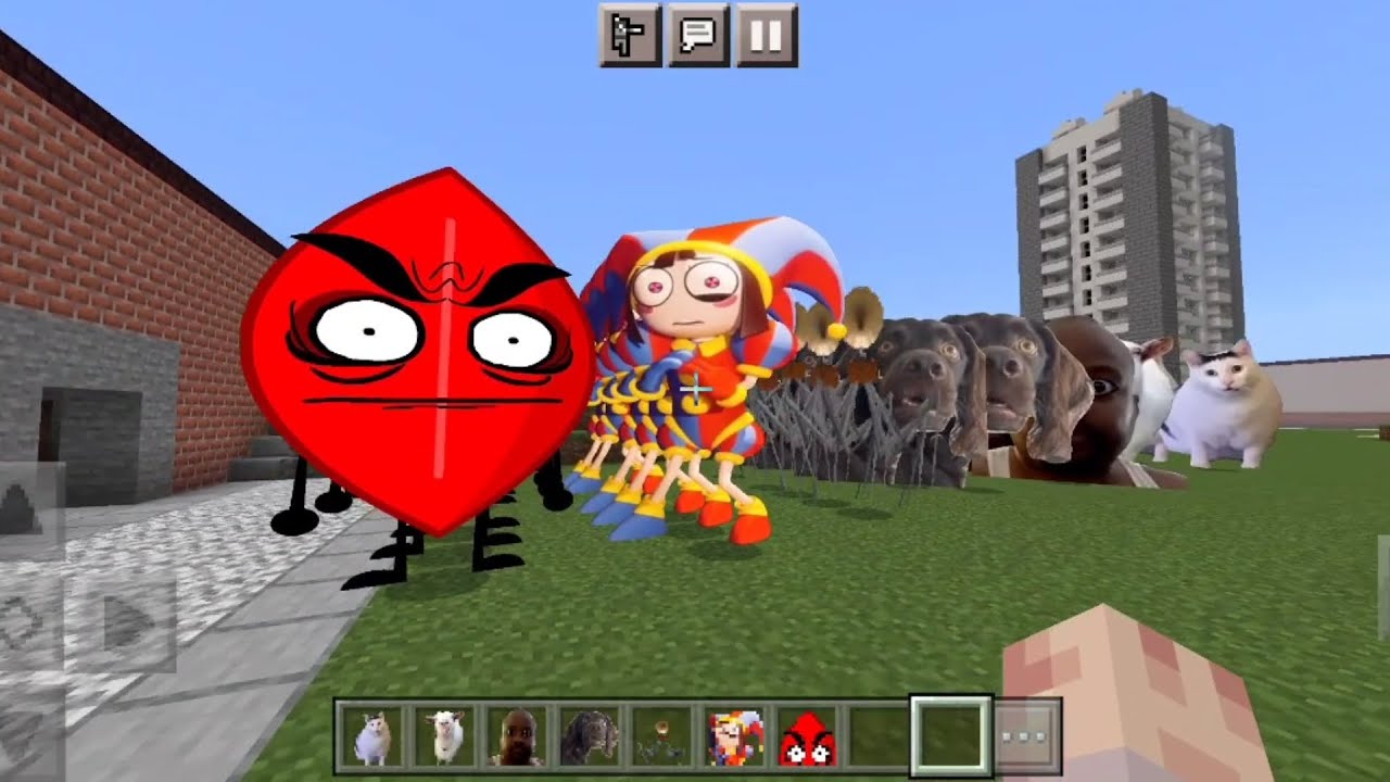 Evil Leafy Nextbot Added in Minecraft PE | #minecraftpeaddons - YouTube