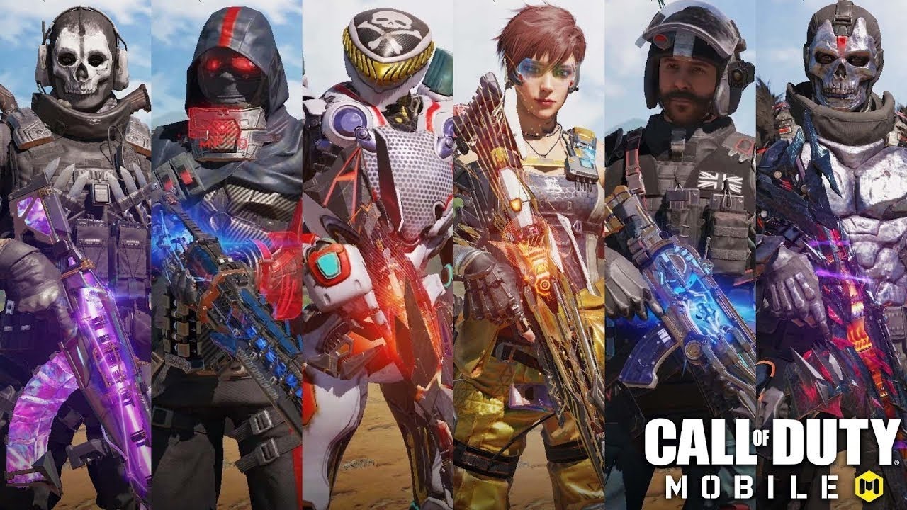 All 11 Legendary characters with Mythic spectre | most expensive skins ...