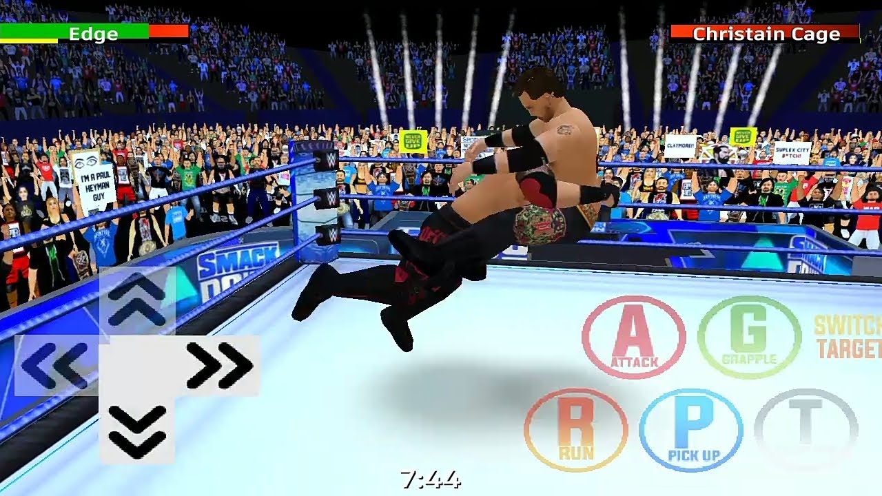 Full match Edge Vs Christian Cage - YouTube