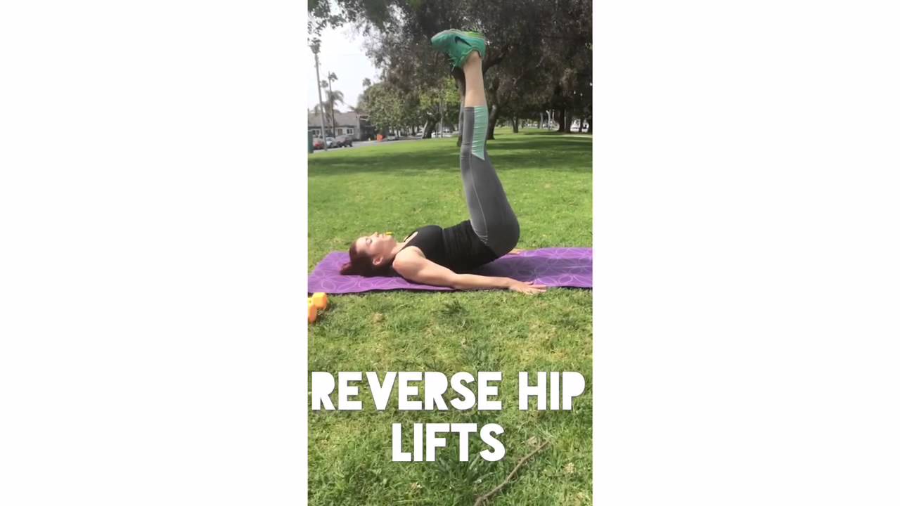 Reverse Hip Lifts - YouTube