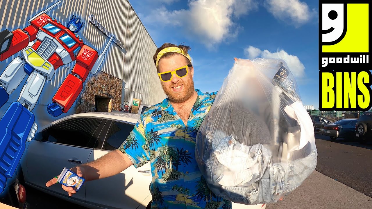 INSANE Goodwill Bins Haul!! We Made MONEY!! - YouTube