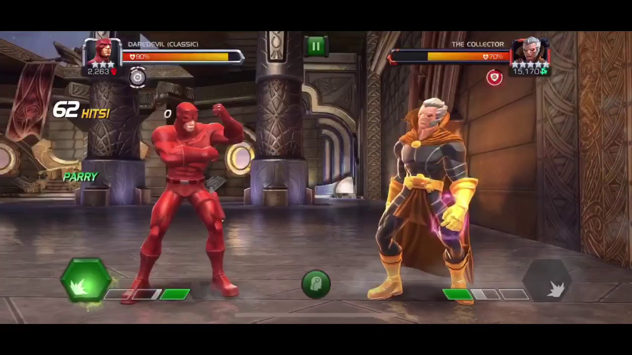 MCOC 3 Star Daredevil vs The Collector Uncollected - YouTube