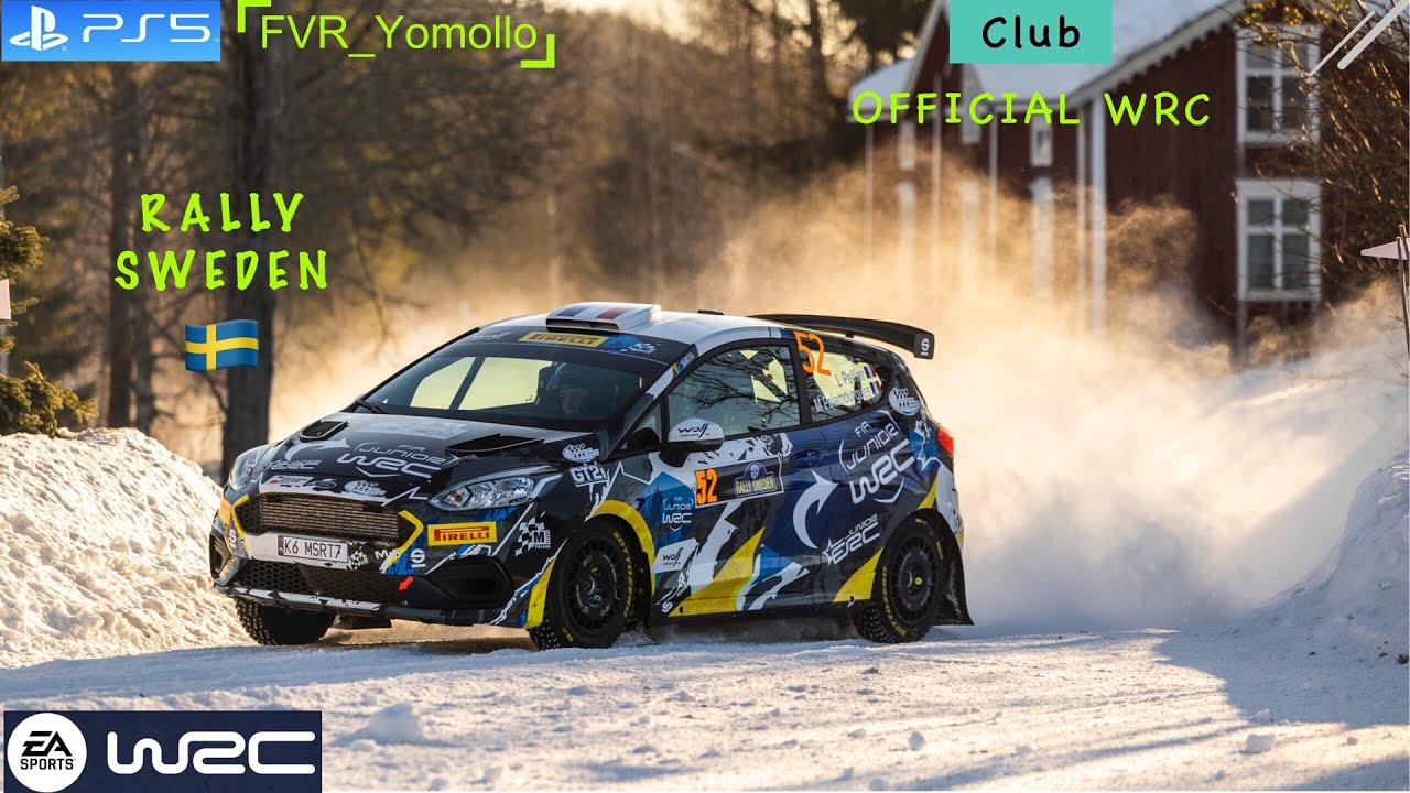 [ PS5 ] EA SPORTS WRC : Club Official WRC / #02 Rally Sweden 🇸🇪 ( FVR ...