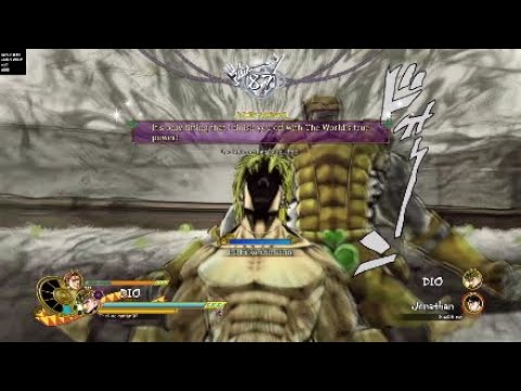 DIO Extra Long Time Stop Jojo EoH (Entire Fight) - YouTube