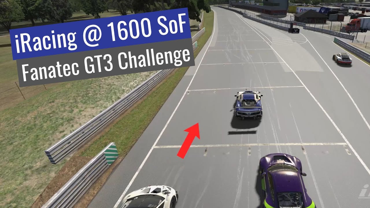 Glimpse into an iRacing GT3 race - YouTube