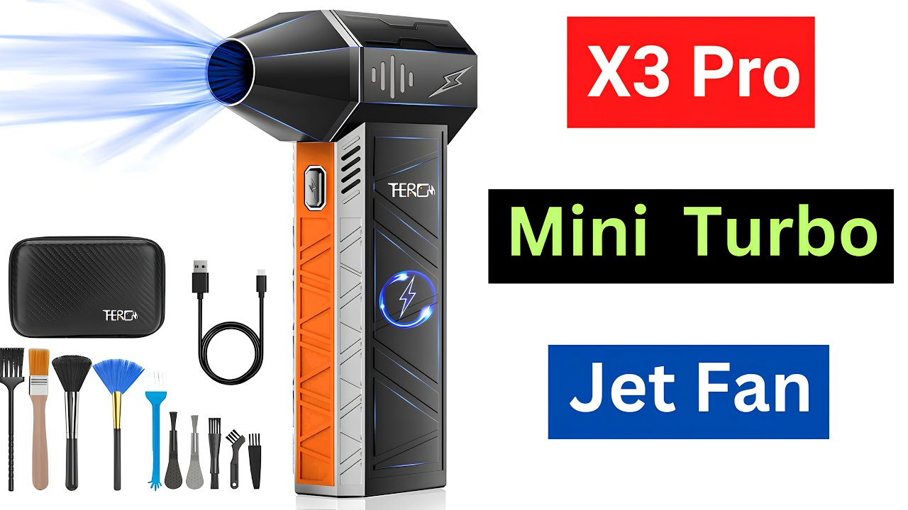 X3 Pro Mini Turbo Jet Fan | The Ultimate X3 Pro Violent Fan Review ...
