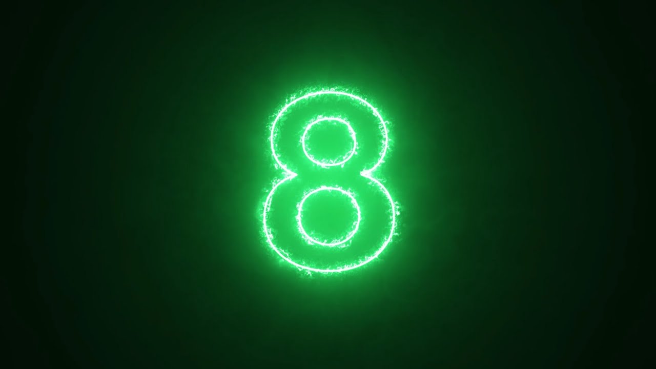 20-1 Countdown Neon Multicolor - YouTube