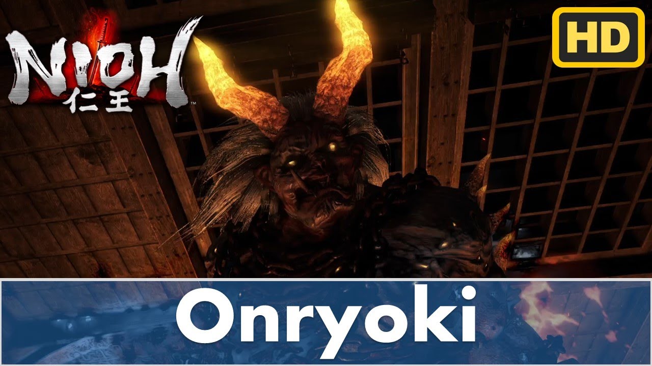 Nioh: Onryoki Boss Fight (60fps) - YouTube