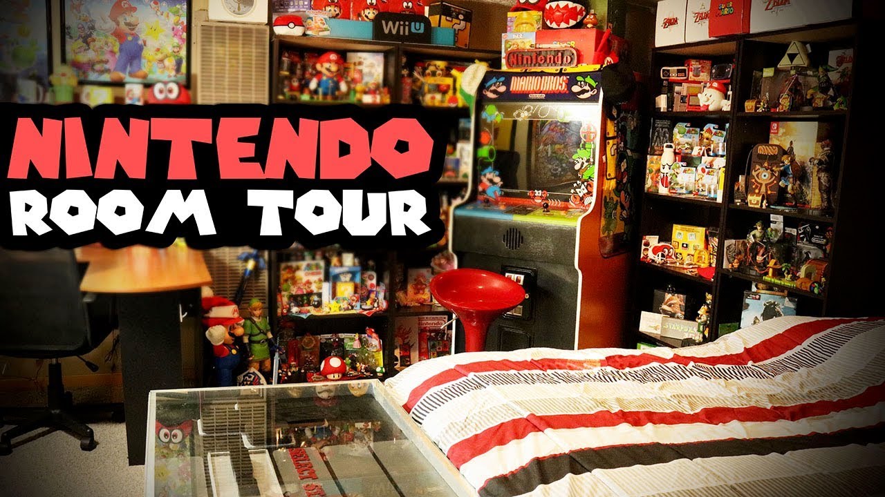 INSANE NINTENDO ROOM TOUR! (March 2018) - YouTube