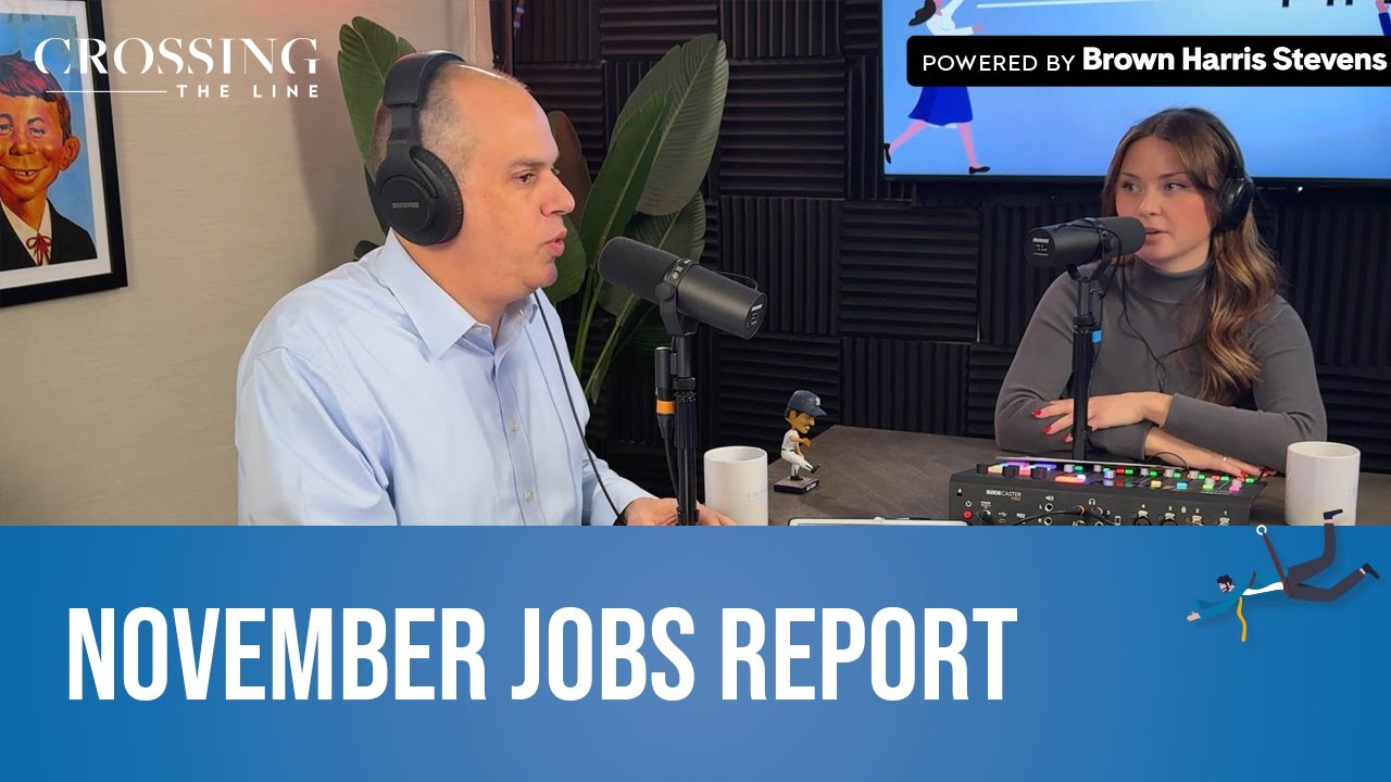 Crossing the Line with Greg Heym - Ep6: November Jobs Report - YouTube