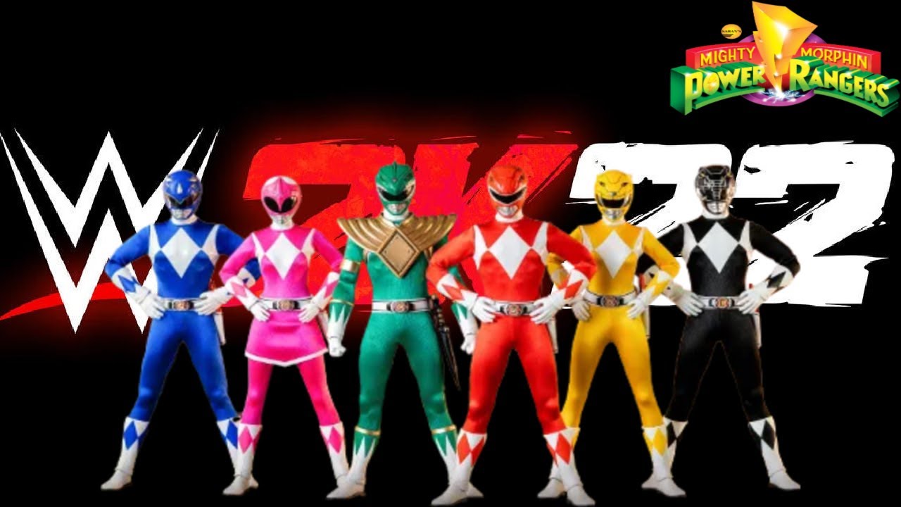 WWE 2K22 - Mighty Morphin' Power Rangers Showcase - YouTube
