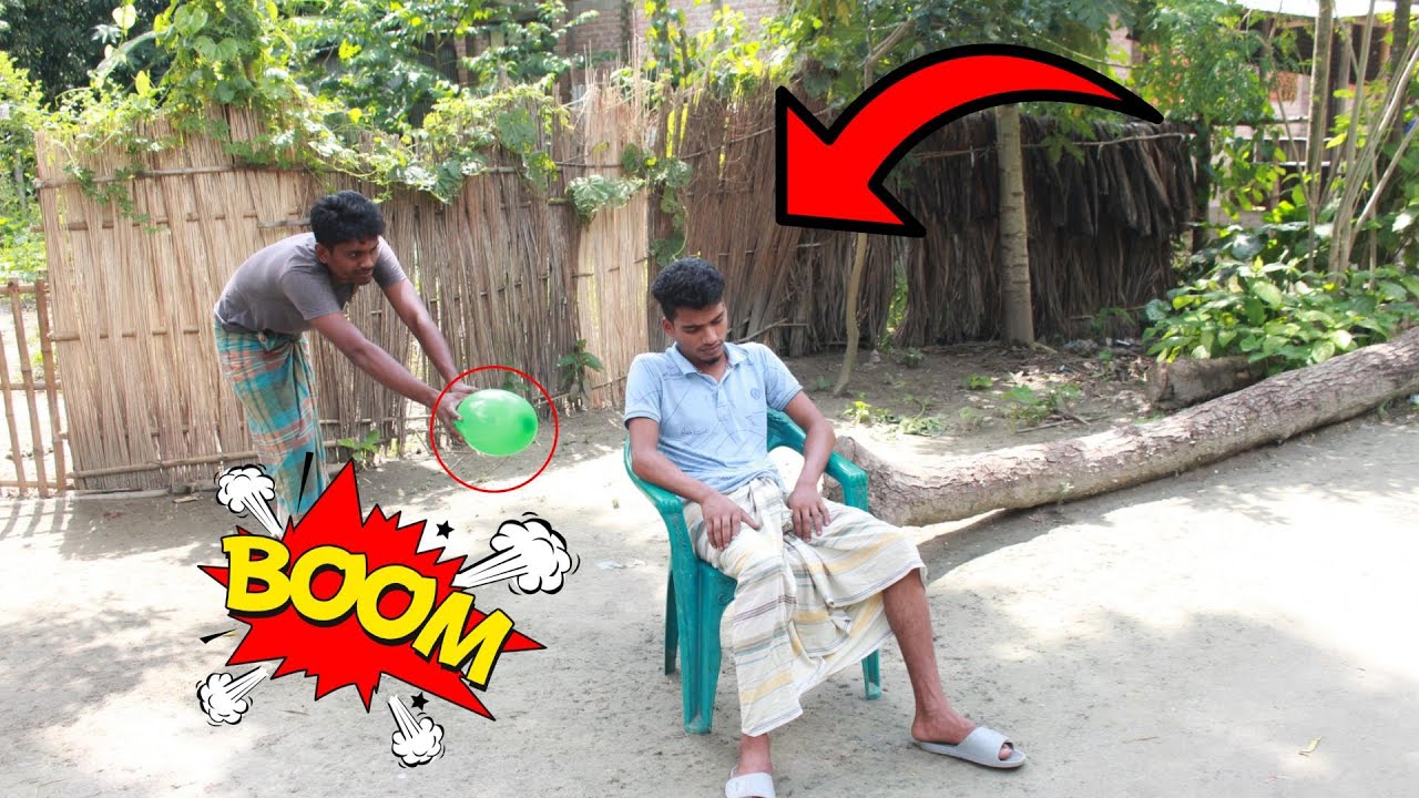 New Popping Balloon Prank With Public Reaction 2022by sk prank master ...