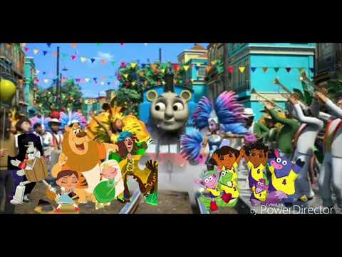 Thomas & his Friends at the Brazilian Carnival