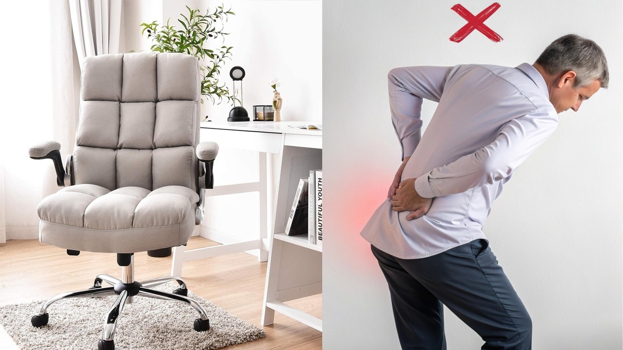 Cushioned Desk Chair for Your Home Office! | Relax Like Never Before ...